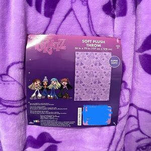 Bratz | Bedding | Bratz Purple Soft Plush Throw Blanket | Poshmark